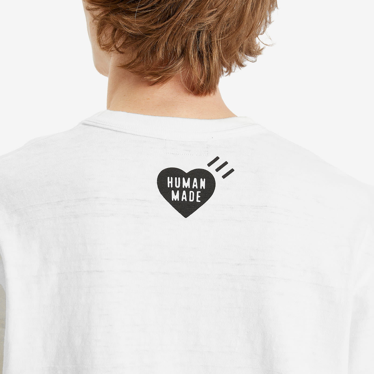 Human Made Men's Tiger Head T-Shirt in White Human Made