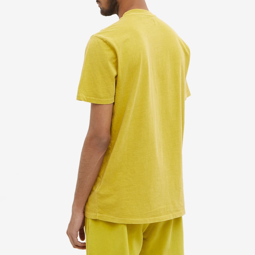 Les Tien Men's Lightweight Pocket T-Shirt in Electric Dijon Les Tien