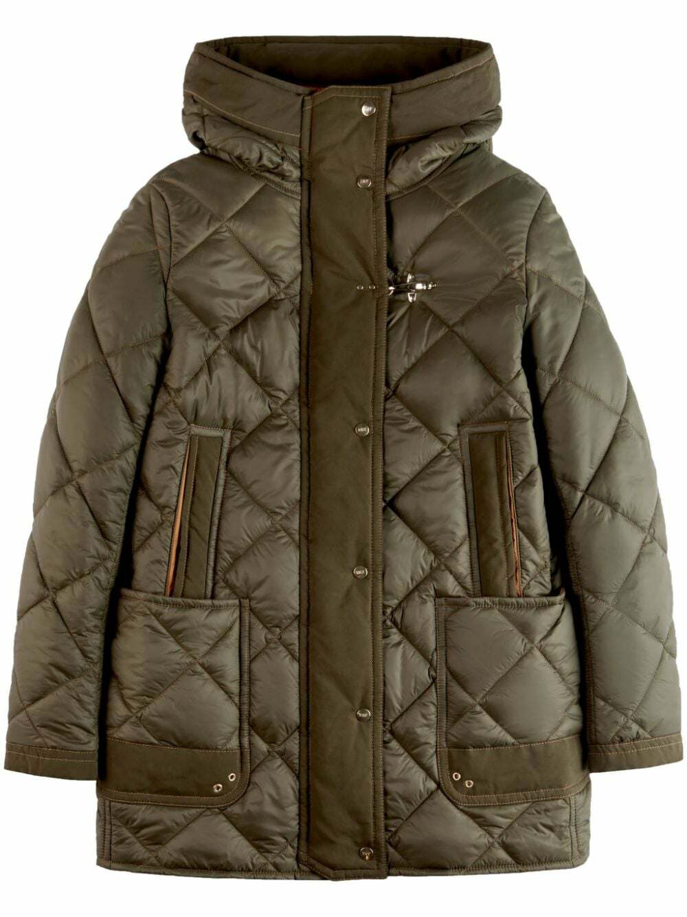 FAY - Quilted Padded Parka Coat Fay FAY - Quilted Padded Parka Coat Fay