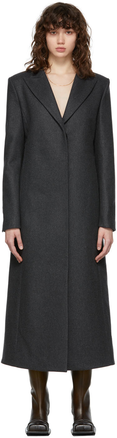 FIDAN NOVRUZOVA Grey Nisa Coat FIDAN NOVRUZOVA