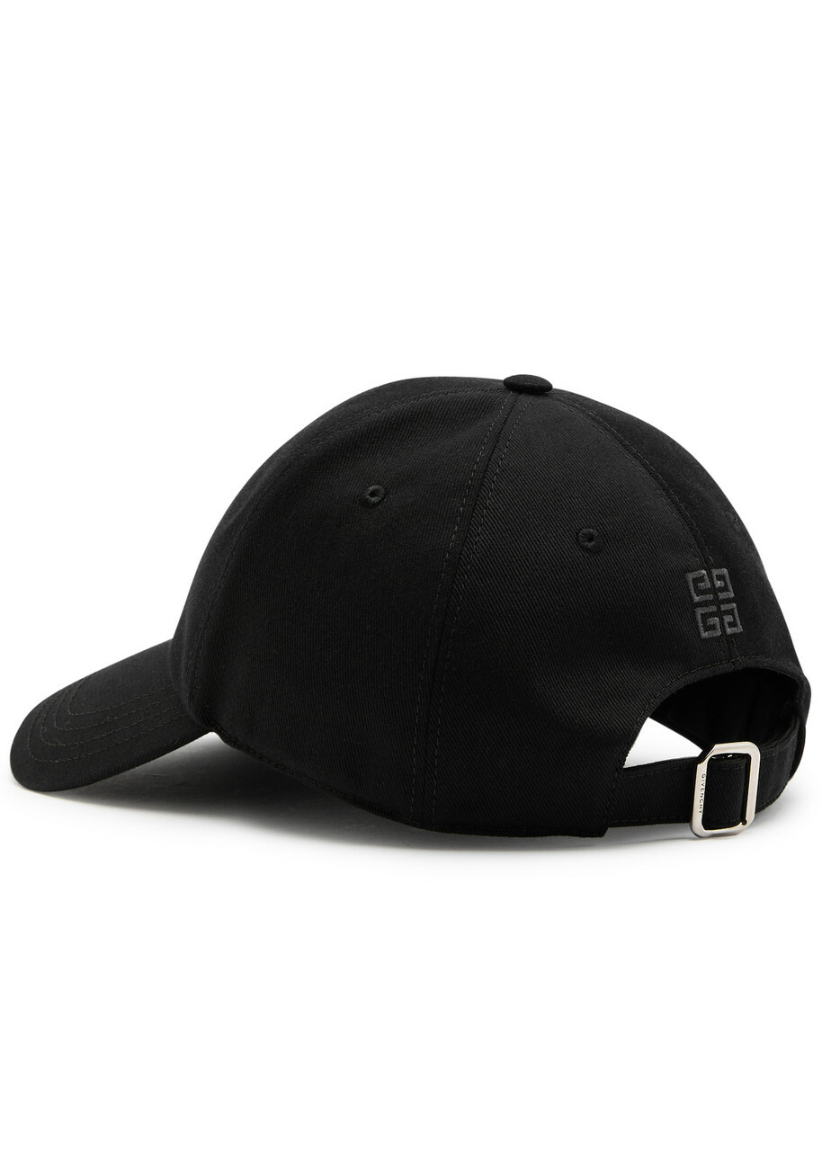 Givenchy Logo-embroidered Cotton-blend cap - Black - One Size Givenchy