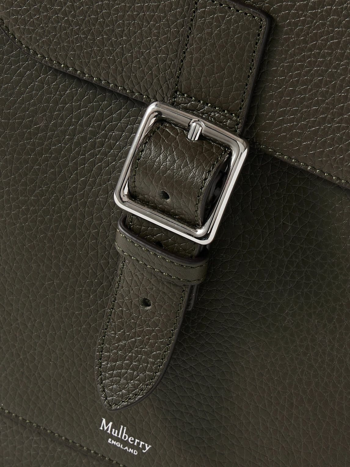 Mulberry - Chiltern Full-Grain Leather Backpack Mulberry