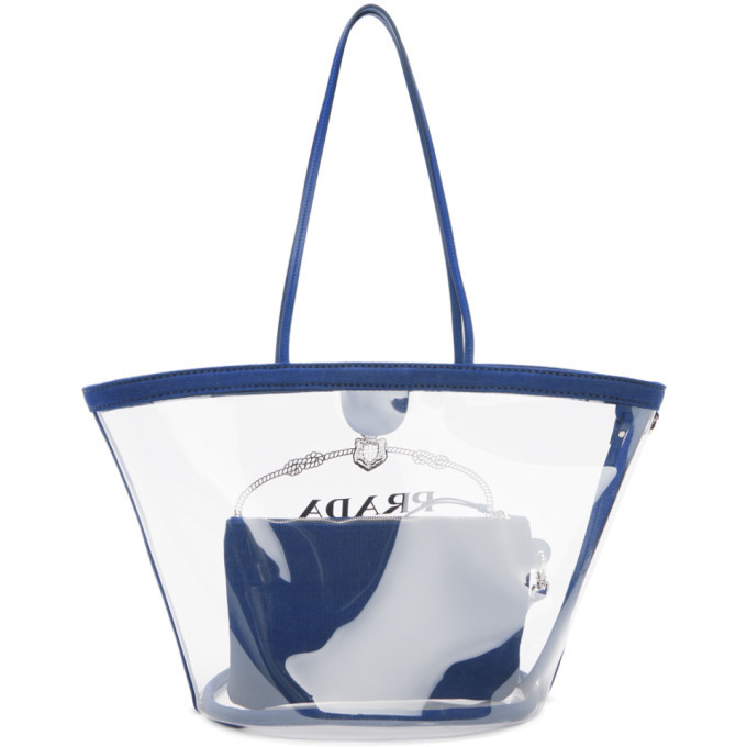 Prada Transparent PVC Tote Prada
