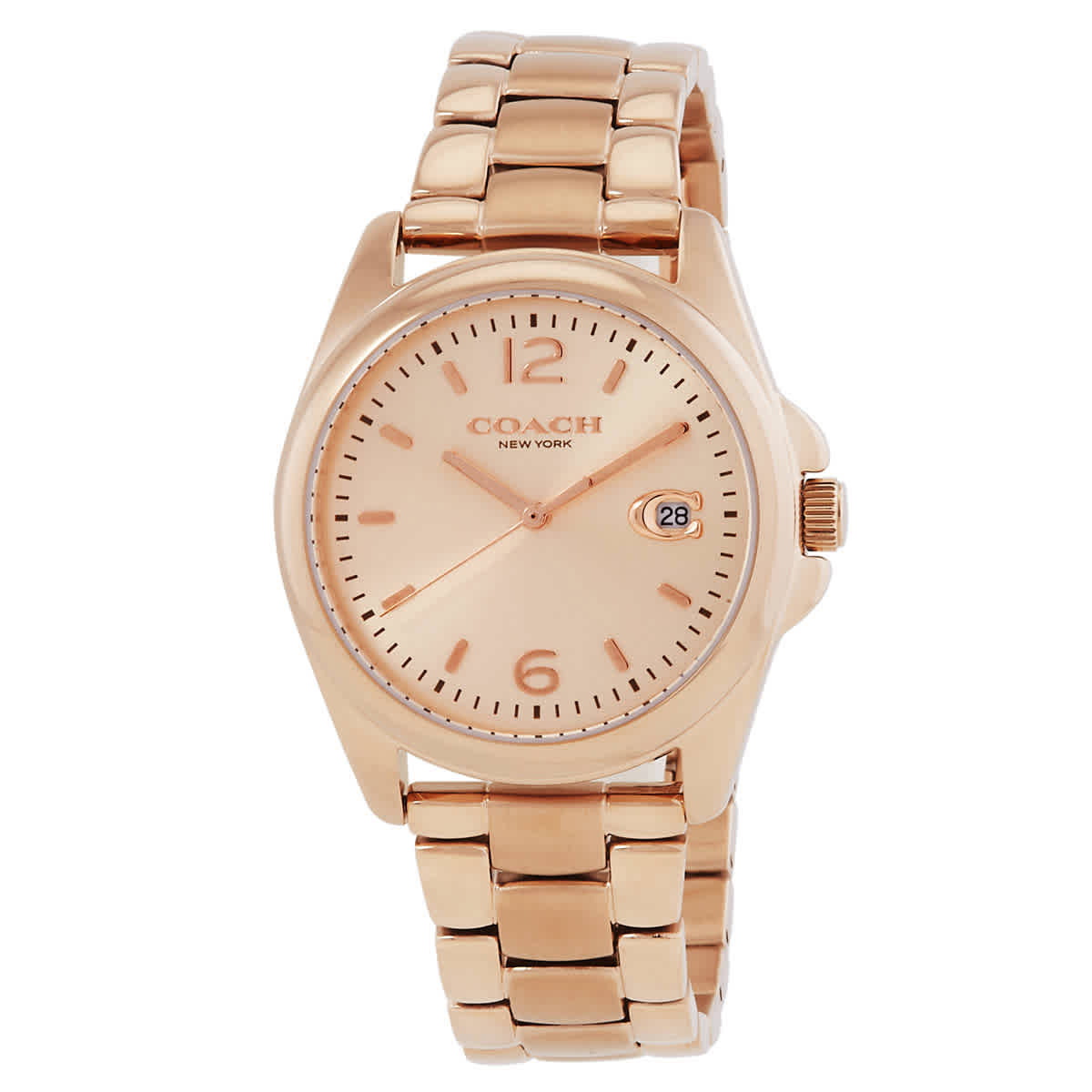 Coach Greyson Quartz Rose Gold Dial Ladies Watch 14503912 Coach