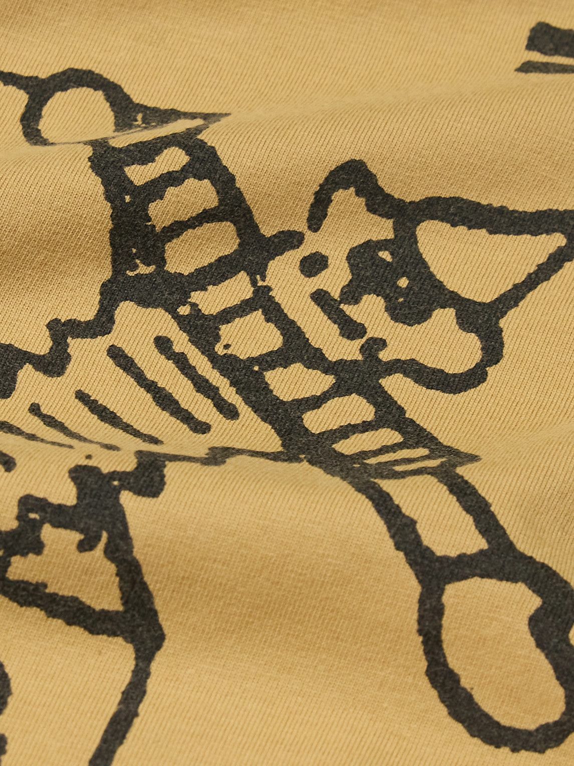 Carhartt WIP - Stamp Logo-Print Cotton-Jersey T-Shirt - Yellow Carhartt WIP