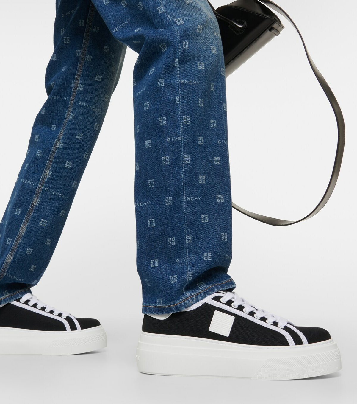 Givenchy City canvas platform sneakers Givenchy