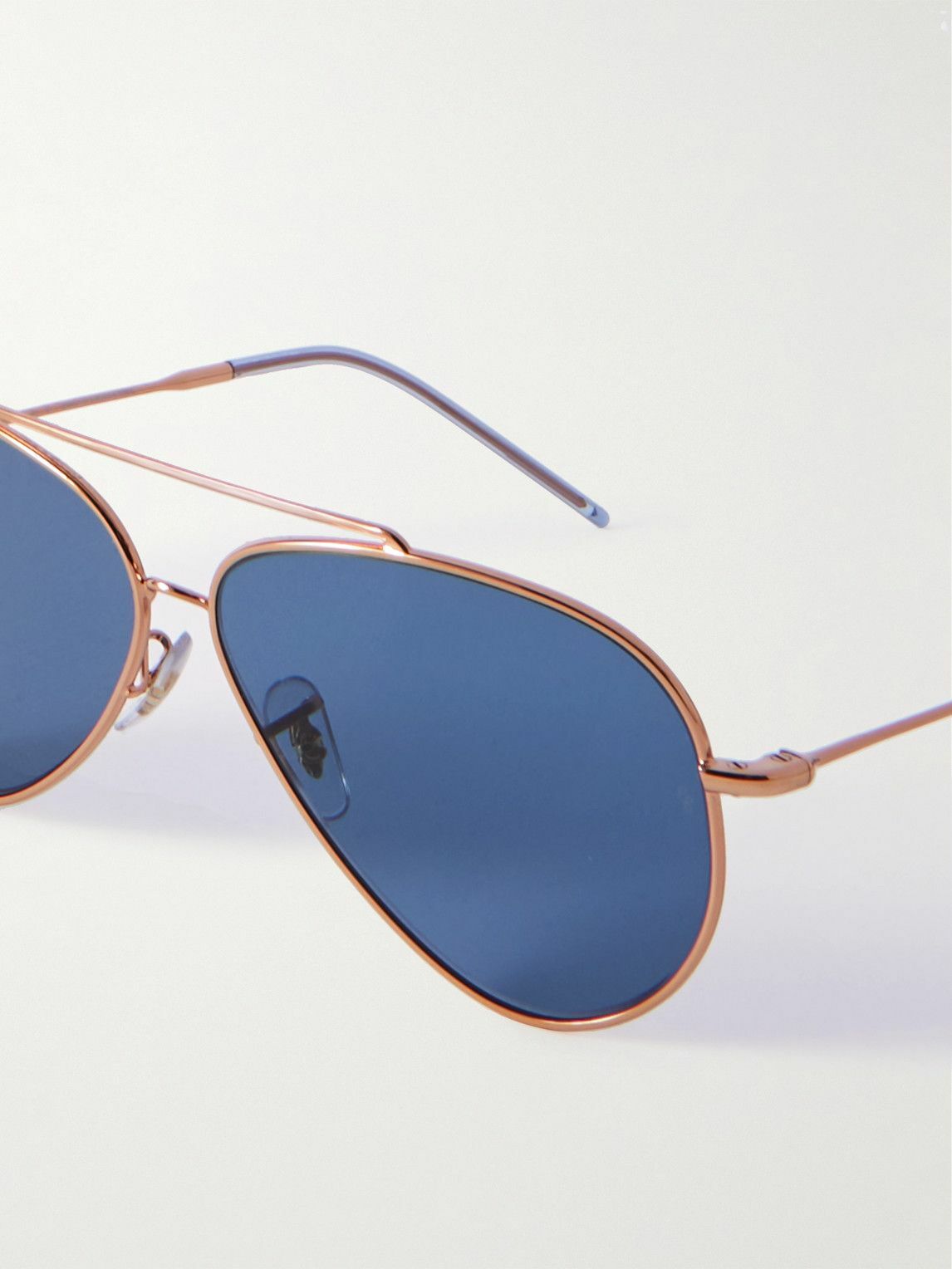 Ray-Ban - Aviator-Style Gold-Tone Sunglasses Ray Ban