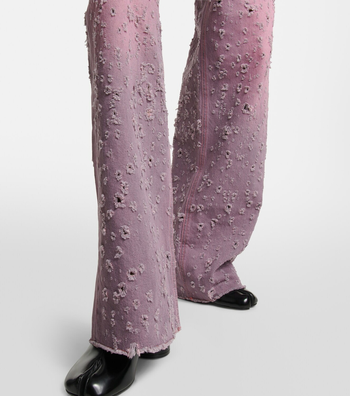 MM6 Maison Margiela High-rise wide-leg jeans MM6 Maison Margiela