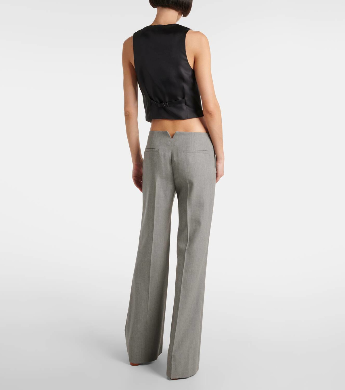 Chloé Wool wide-leg pants Chloe