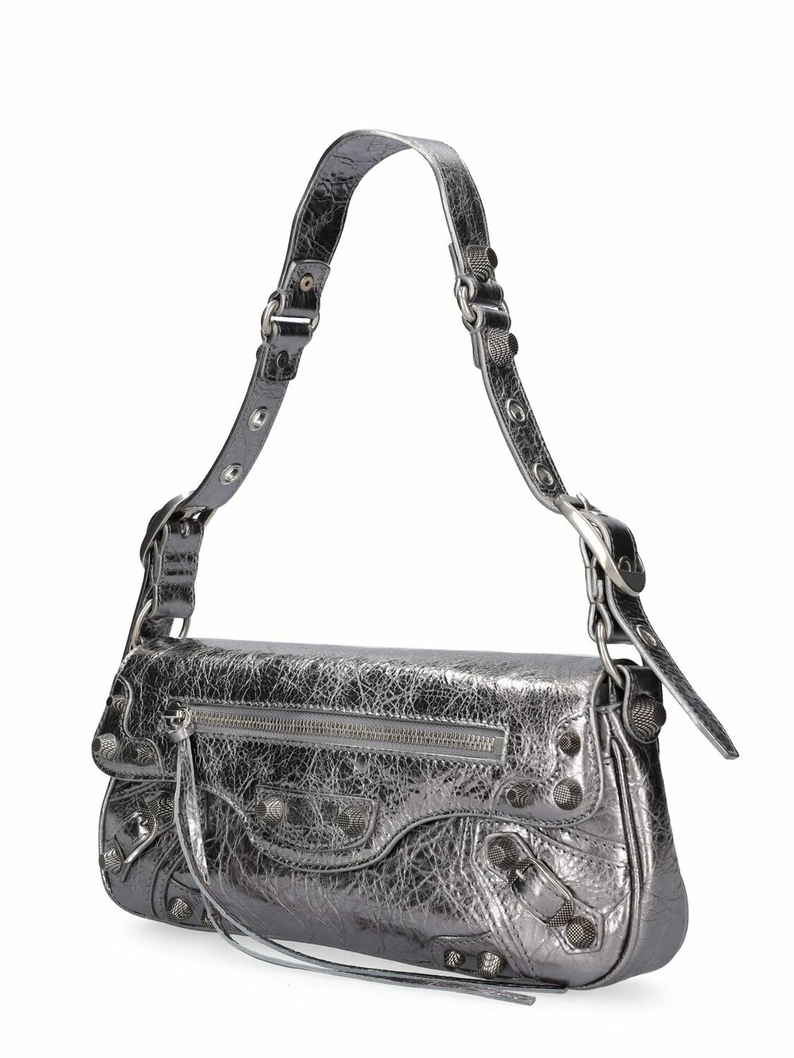 BALENCIAGA - Small Le Cagole Sling Leather Bag Balenciaga