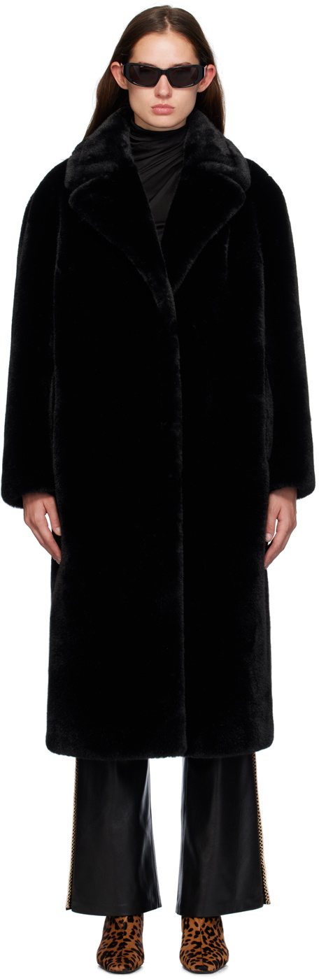 Stand Studio Black Maria Faux-Fur Coat Stand Studio