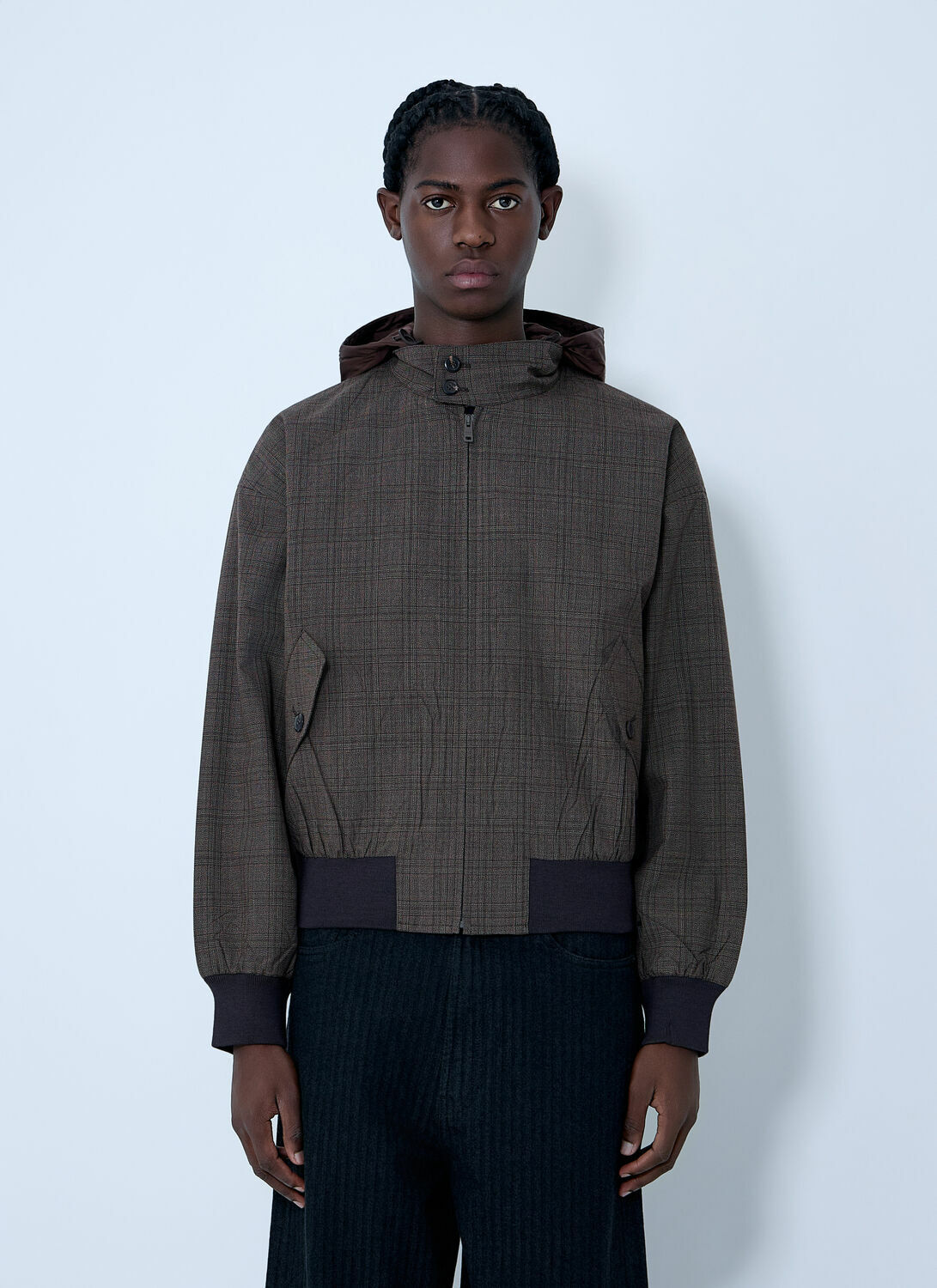 Prada Hooded Wool Jacket Prada