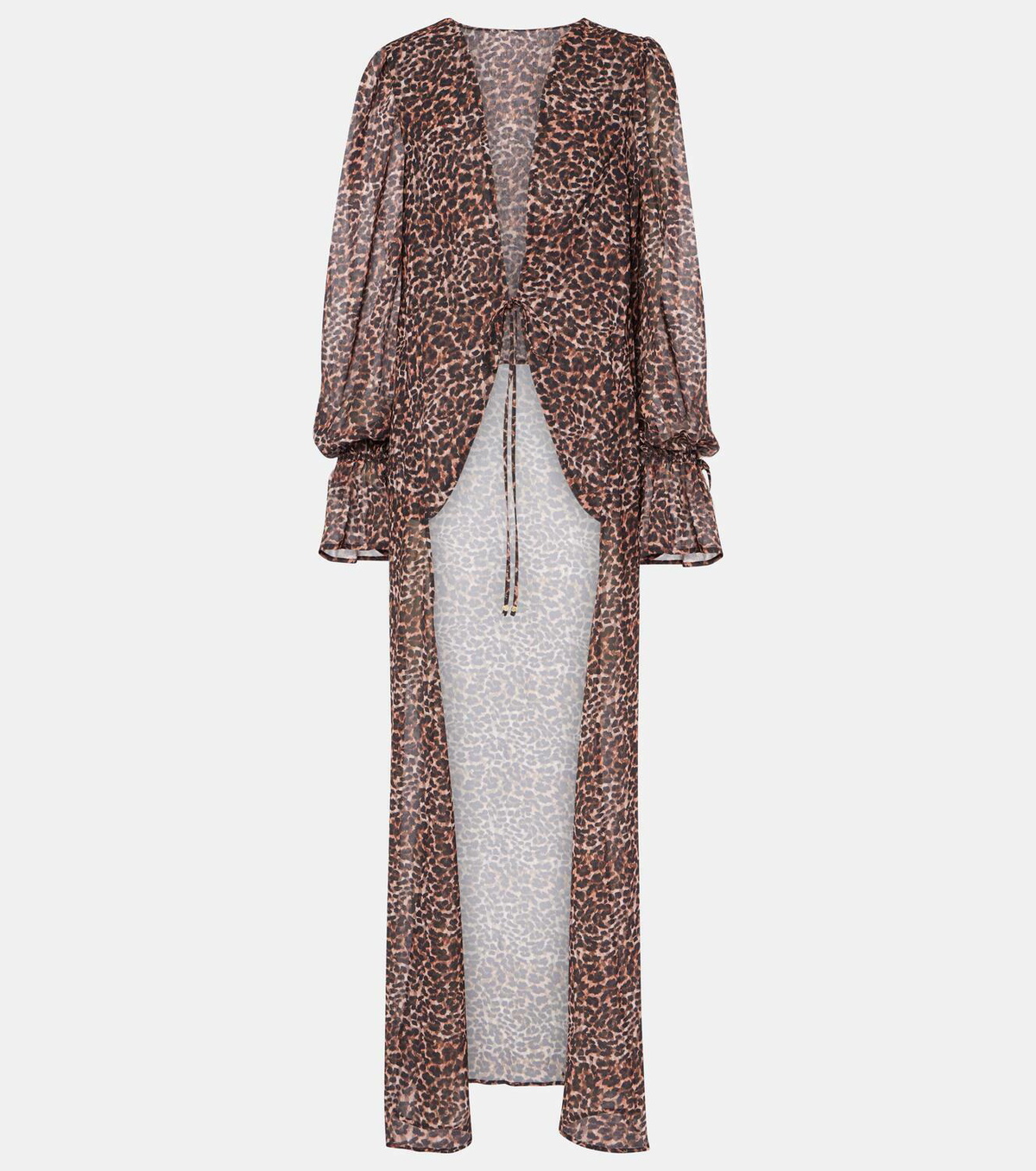 Bananhot Leopard-print beach cover-up Bananhot