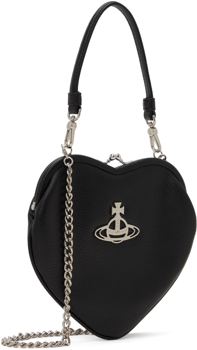 Vivienne Westwood Black Belle Heart Frame Bag Vivienne Westwood
