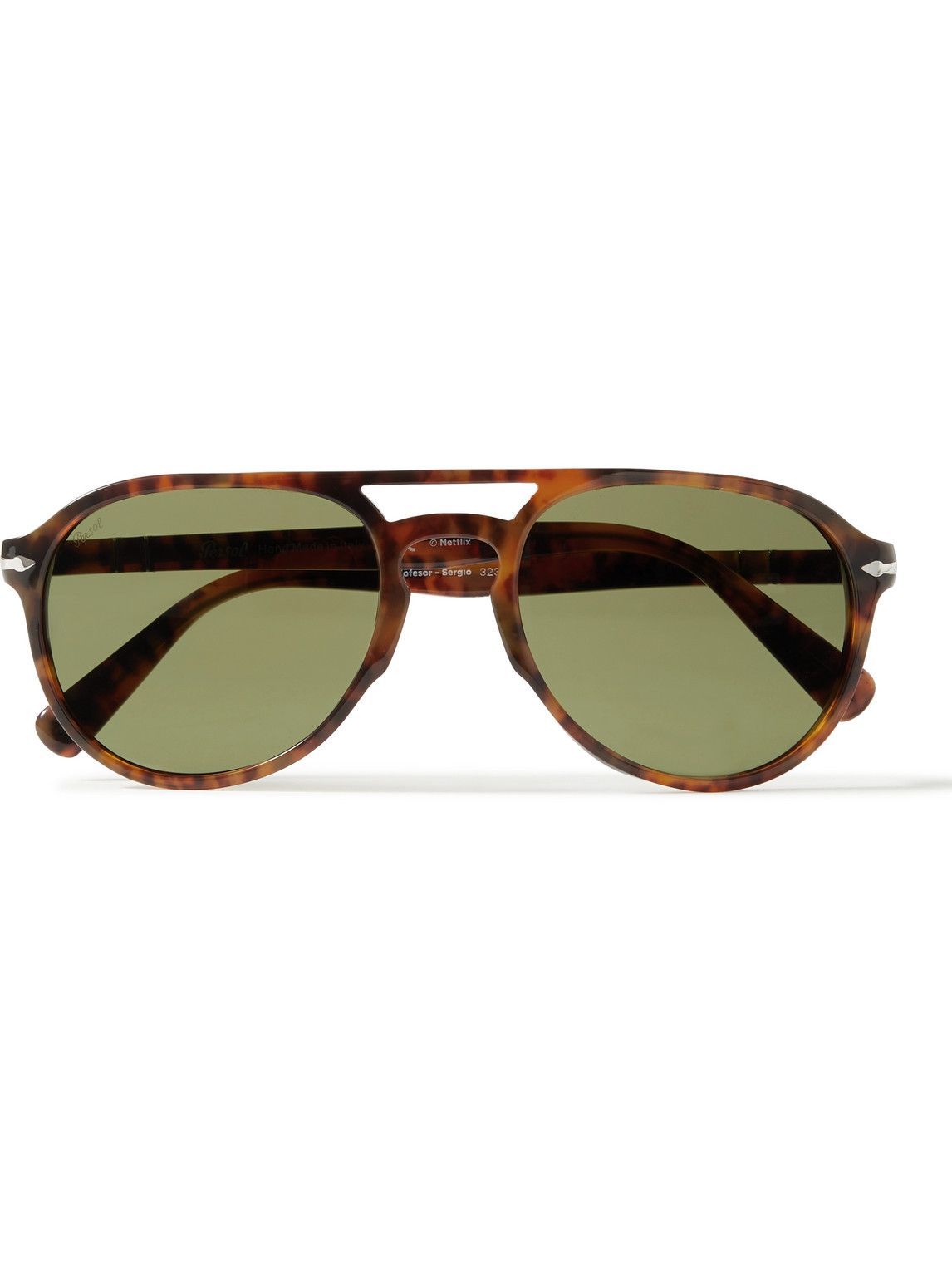 Persol - Aviator-Style Tortoiseshell Acetate Sunglasses Persol