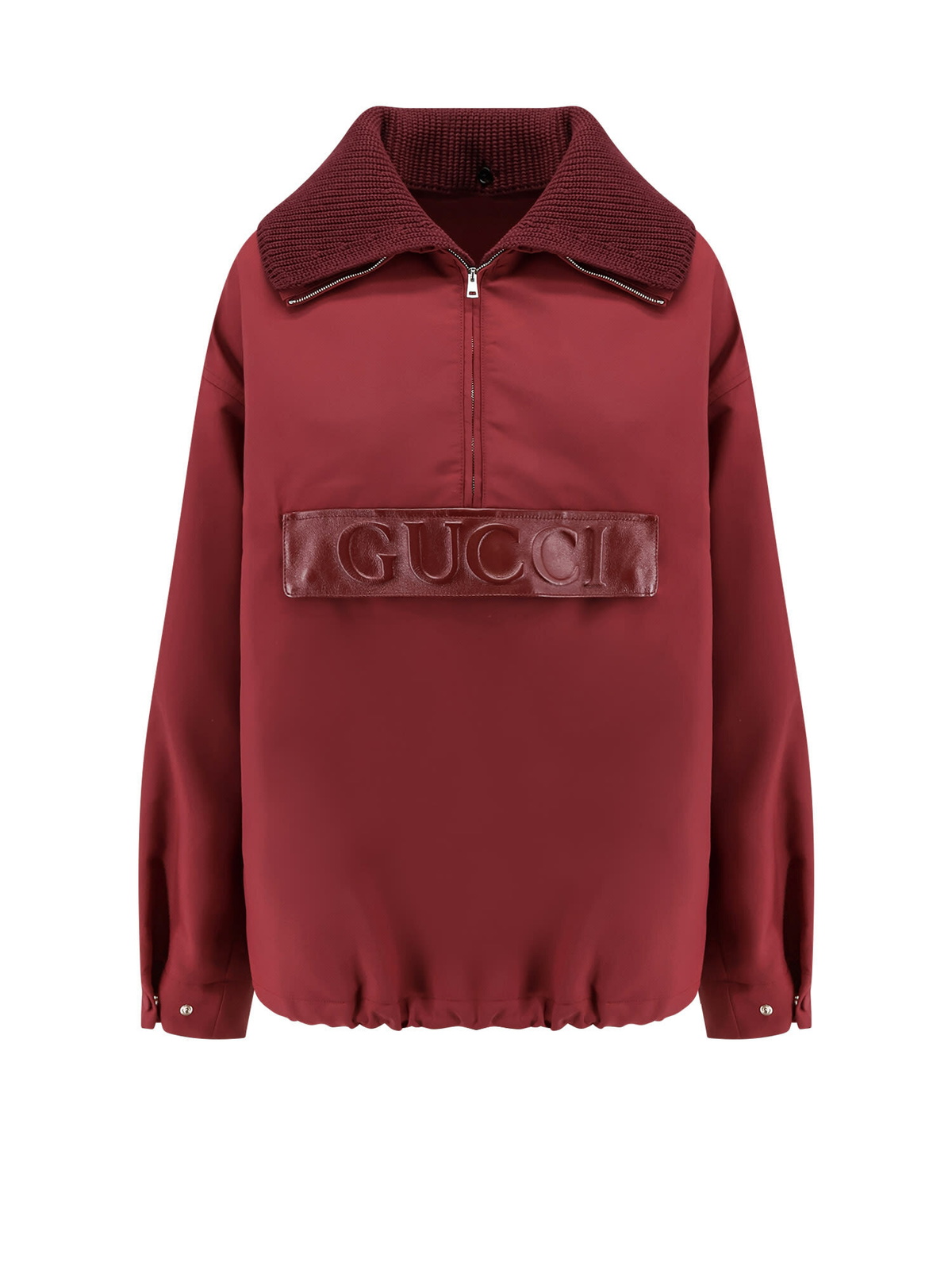 Gucci Rosso Ancora Technical Gabardine Jacket Gucci