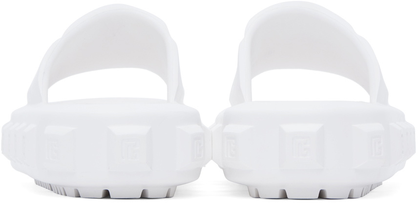 Balmain White Ari Sandals Balmain