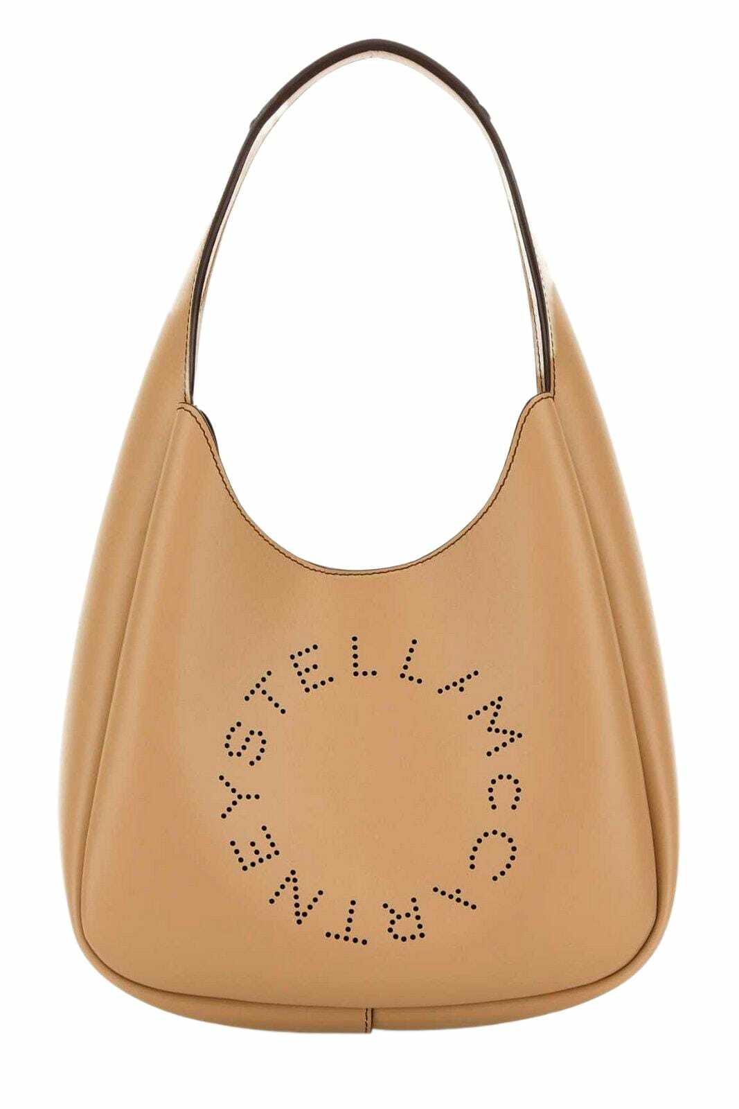 Stella McCartney Logo Perforated Small Hobo Bag Stella McCartney