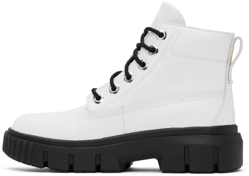 Timberland White Greyfield Boots Timberland