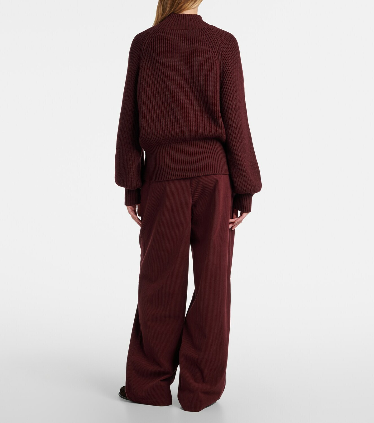 Varley Martina ribbed-knit sweater Varley