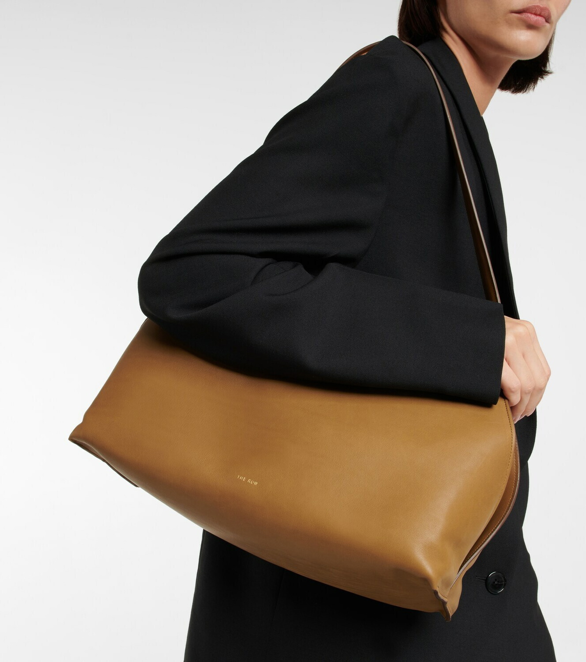 The Row Sienna leather shoulder bag The Row