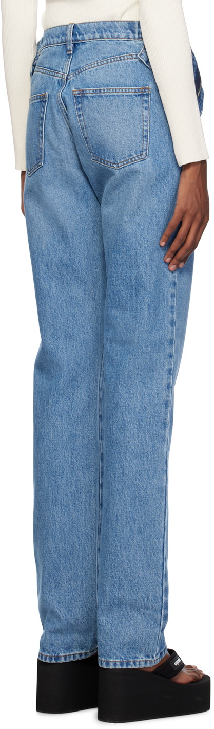 Coperni Blue Open Hip Jeans Coperni