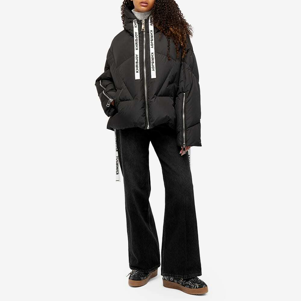 Khrisjoy Women's Khris Iconic Puffer Coat in Black Khrisjoy