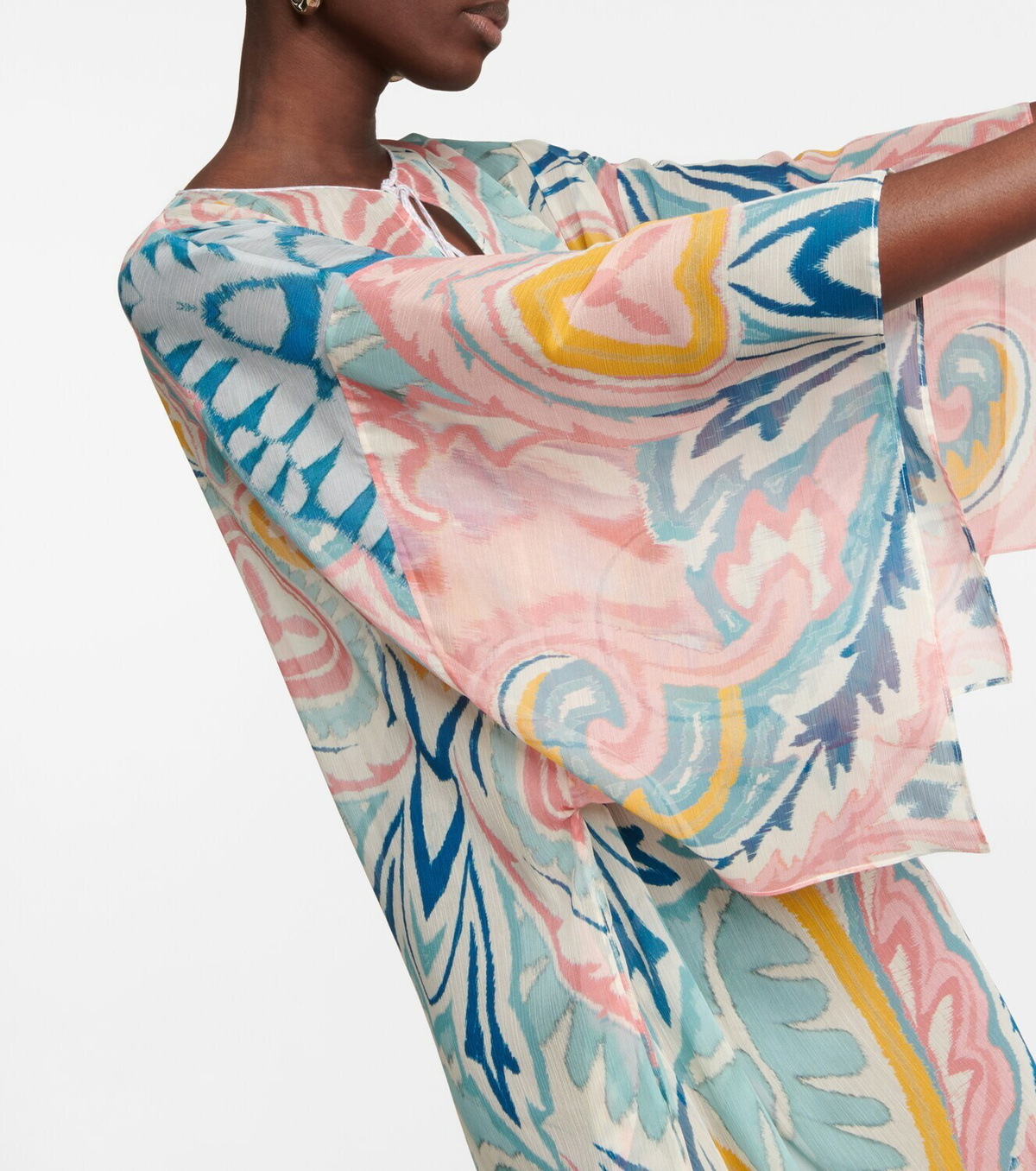 Etro - Printed kaftan beach cover-up Etro