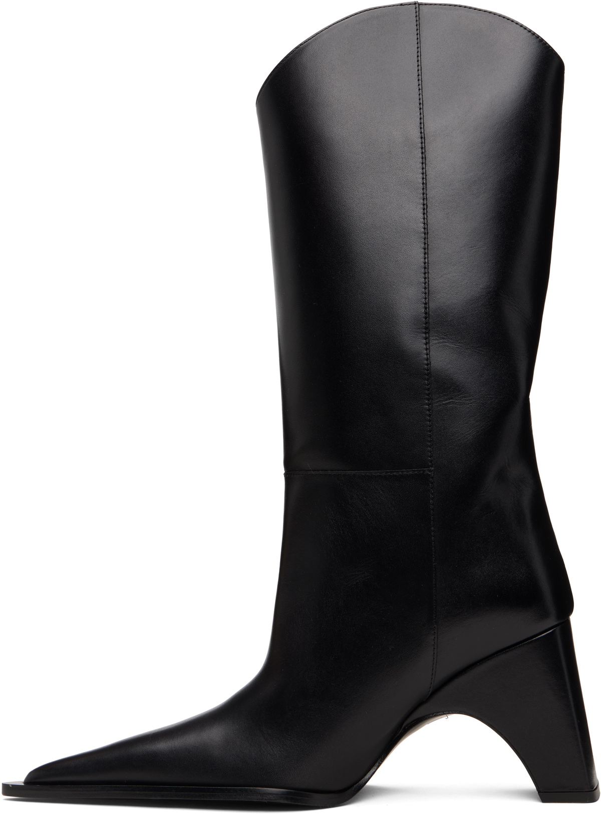 Coperni Black Cowboy Bridge Boots Coperni