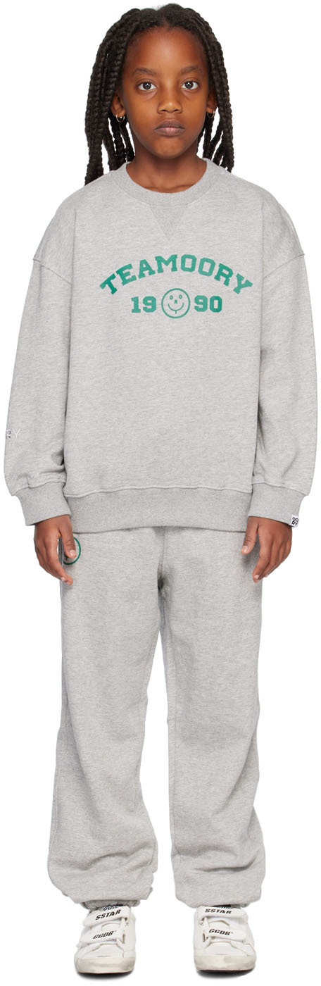 OORYKIDS Kids Gray 'Team OORY' Sweatsuit