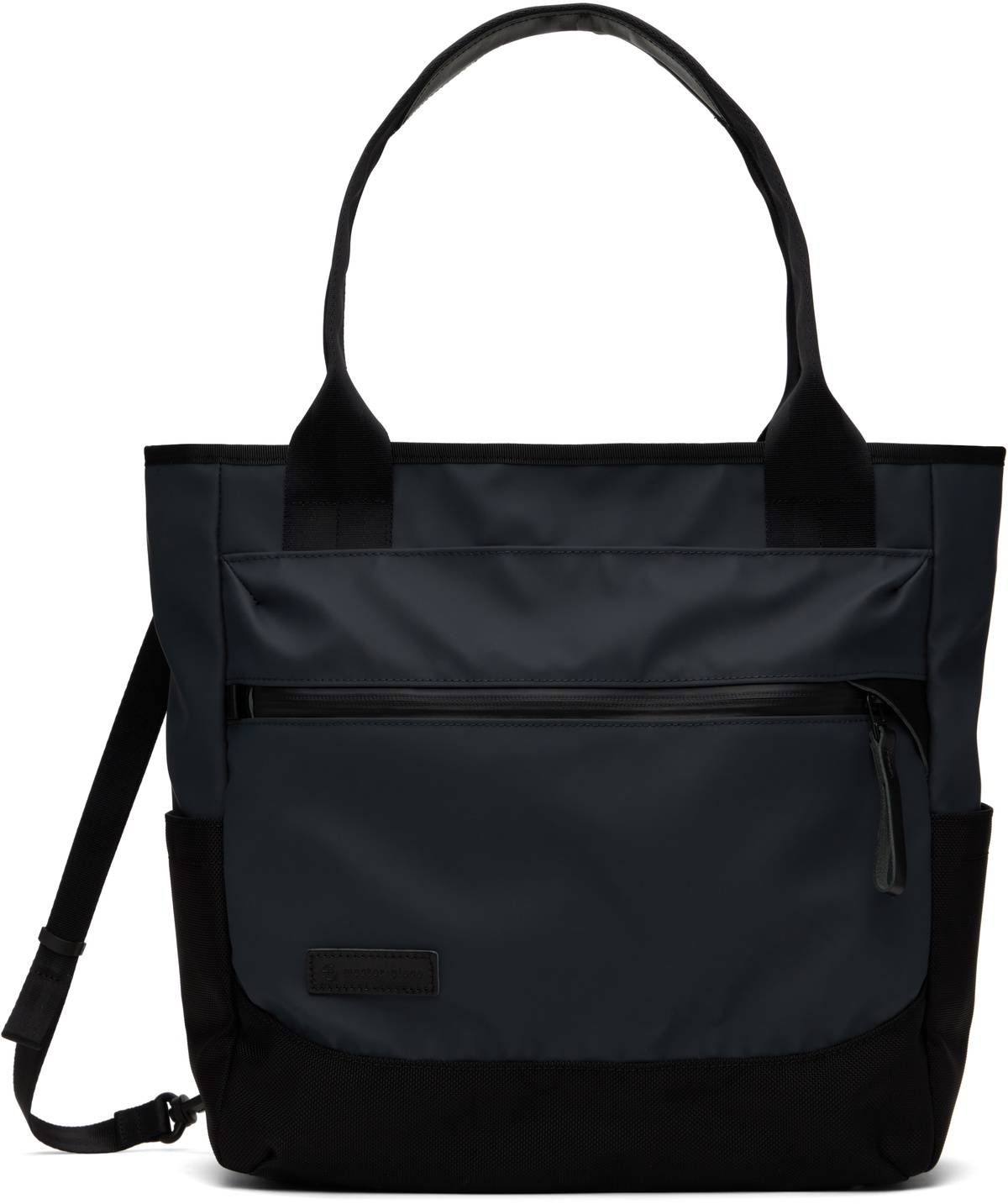 master-piece Navy Slick Tote Master-Piece Co
