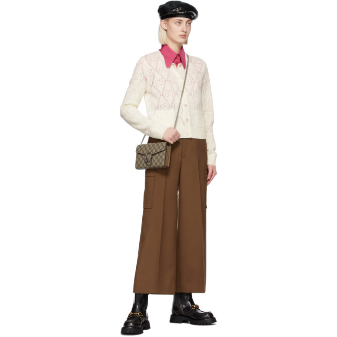 Gucci Brown Mohair Trousers Gucci