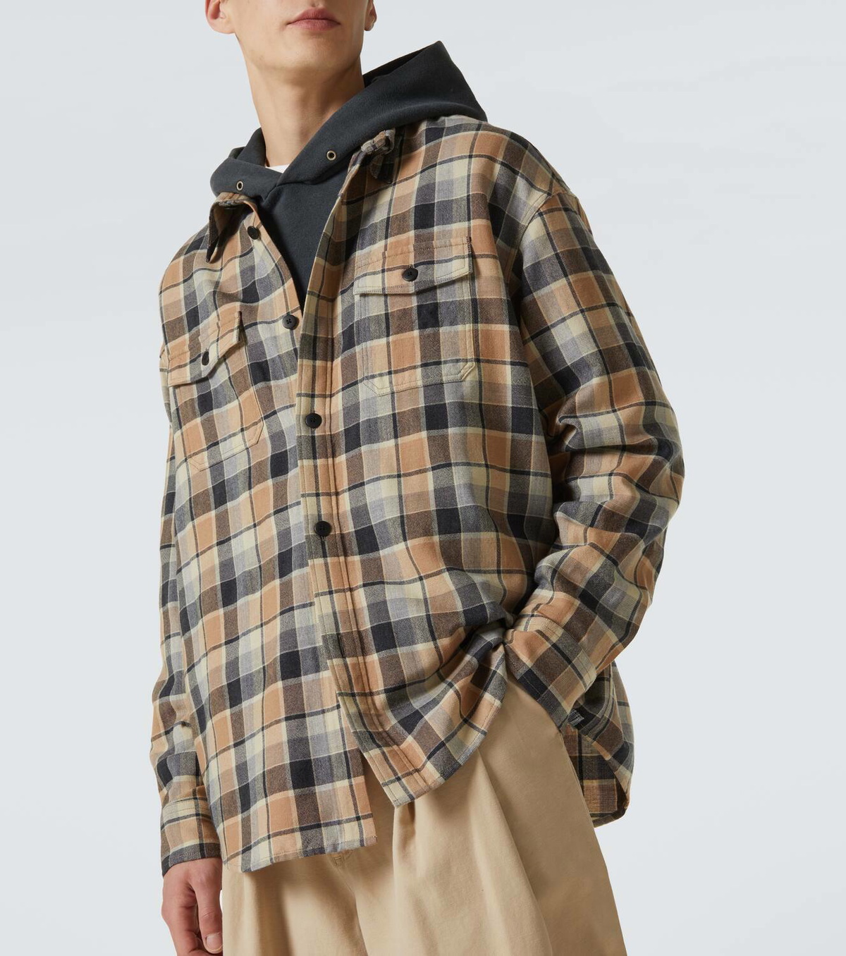 Visvim Lumber Check wool and linen shirt Visvim