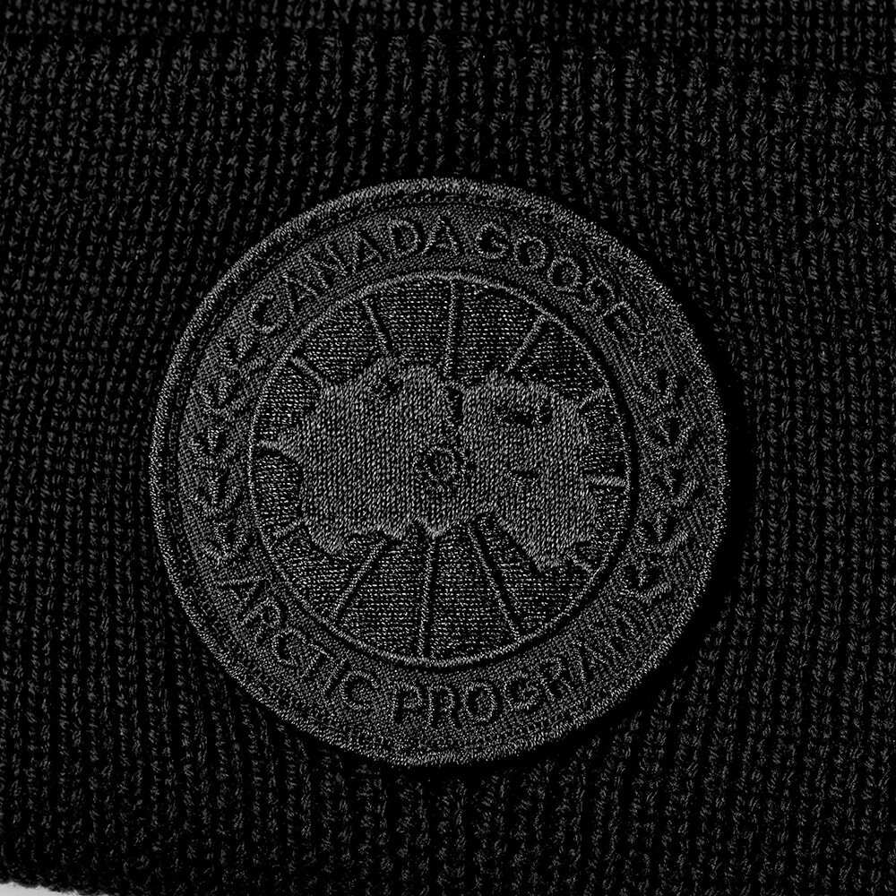 Canada Goose Women's Arctic Toque Hat in Black Canada Goose