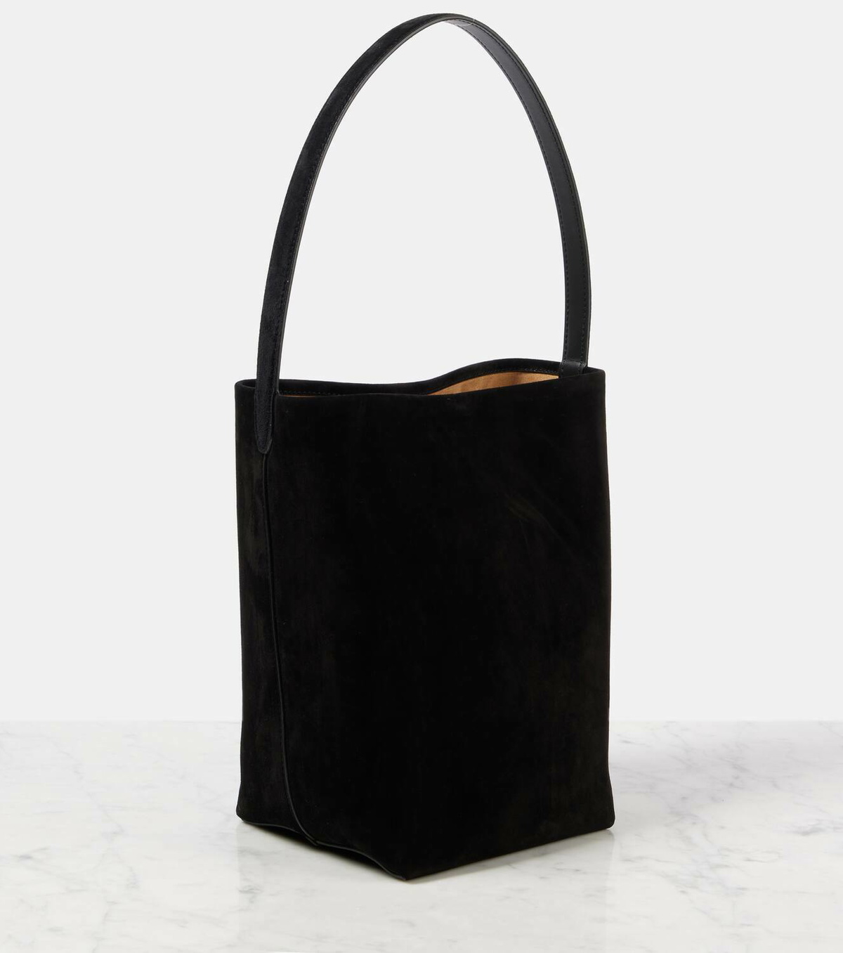 The Row Park Medium suede tote bag The Row