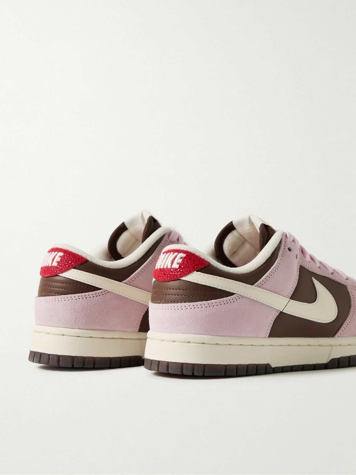 Nike - Dunk Low Leather and Suede Sneakers - Multi Nike