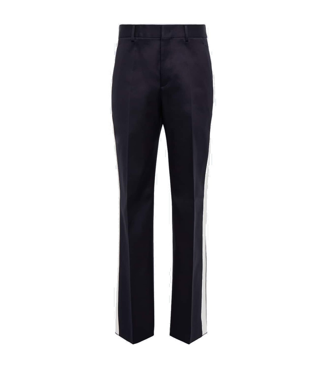 Valentino Side-striped cotton pants Valentino