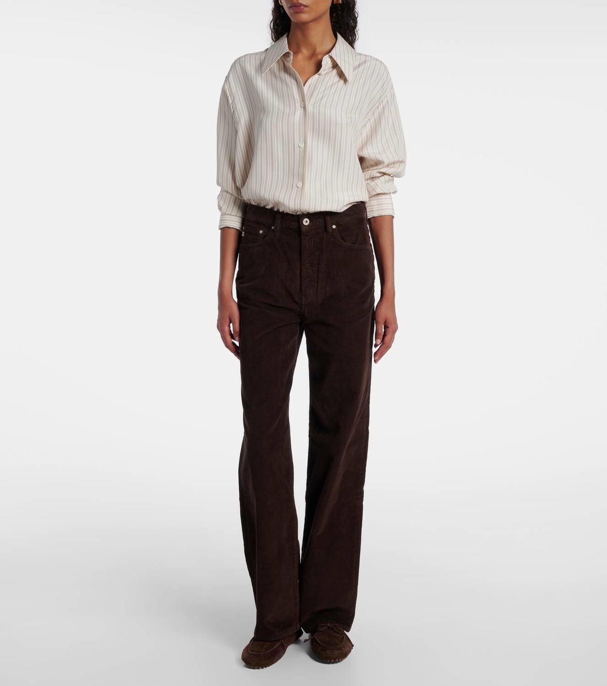 AG Jeans Kora high-rise wide-leg jeans AG Jeans