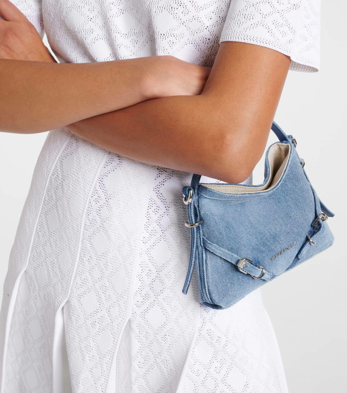 Givenchy Nano Voyou denim crossbody bag Givenchy