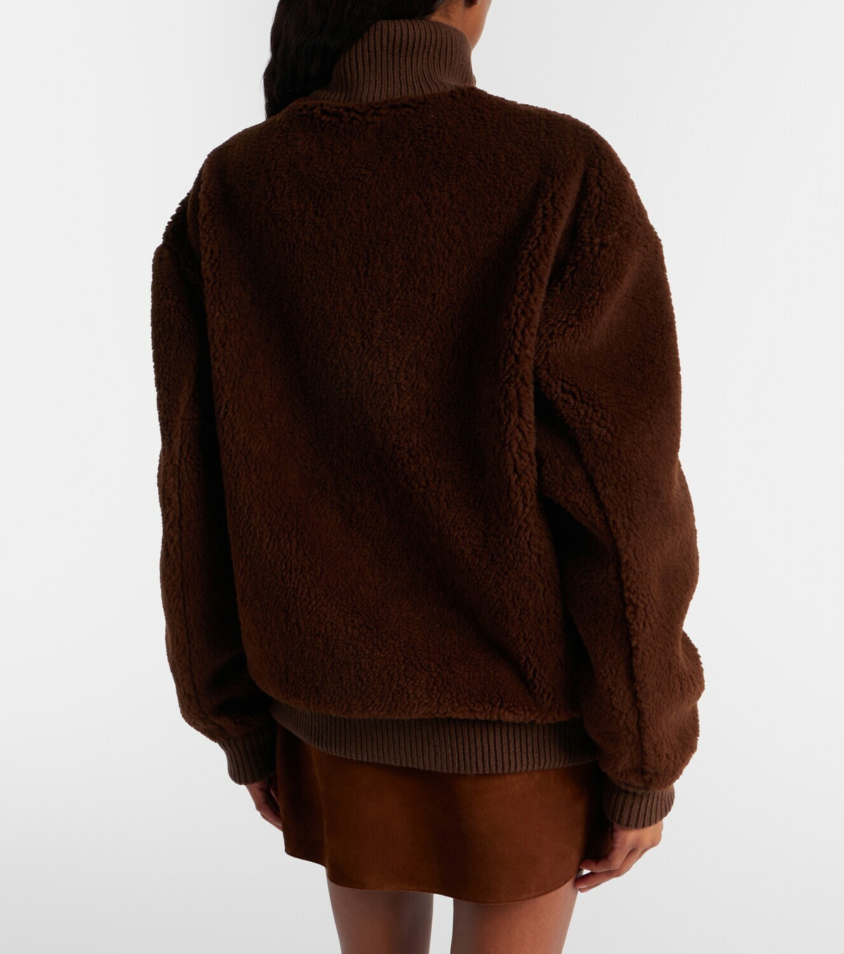 Prada Wool-blend fleece jacket Prada