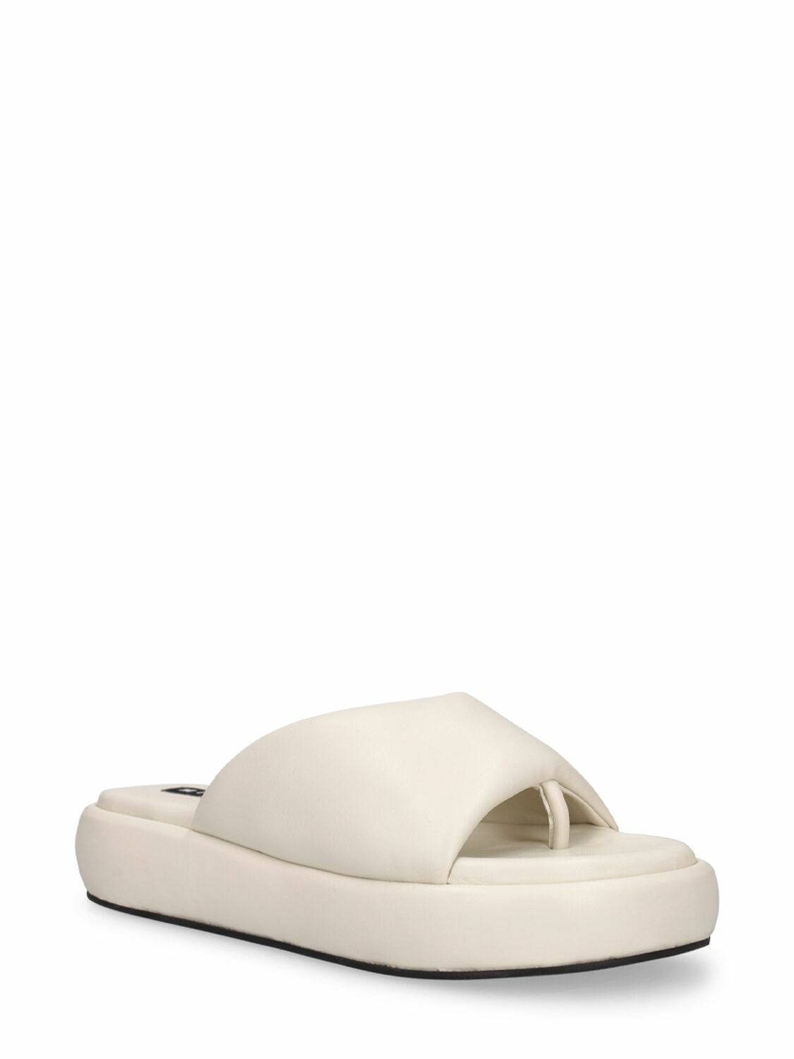SIMON MILLER - 40mm Taffy Leather Slides Simon Miller