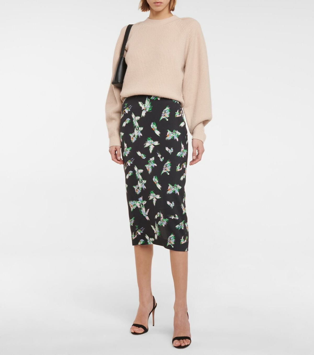 Diane von Furstenberg - Kara printed cady pencil skirt Diane von ...