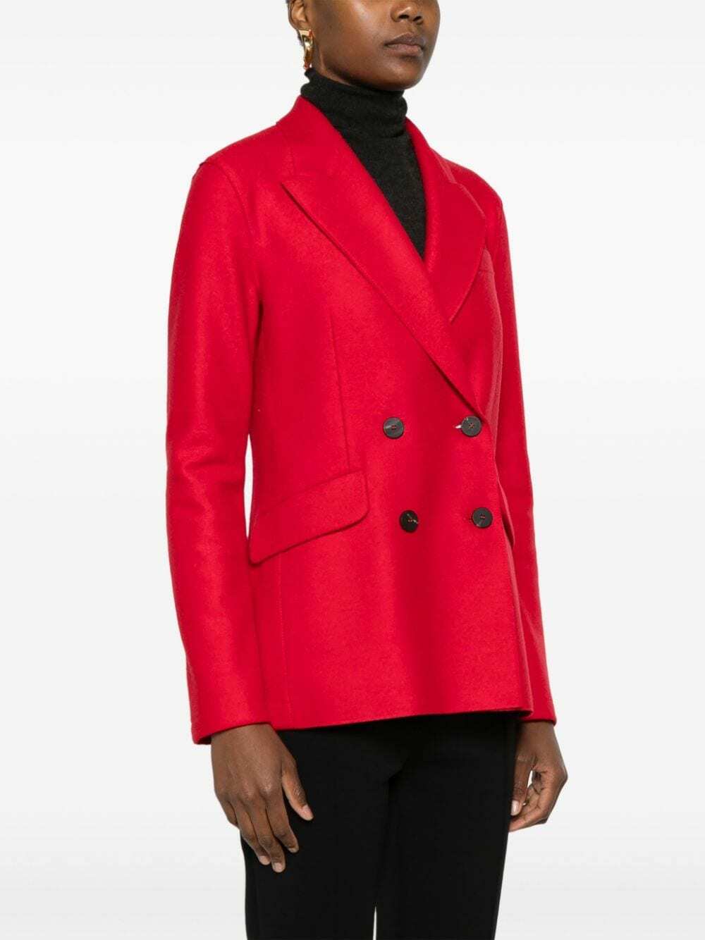 HARRIS WHARF LONDON - Wool Double-breasted Blazer Harris Wharf London
