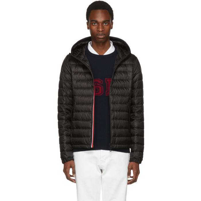 Moncler Black Down Morvan Jacket Moncler