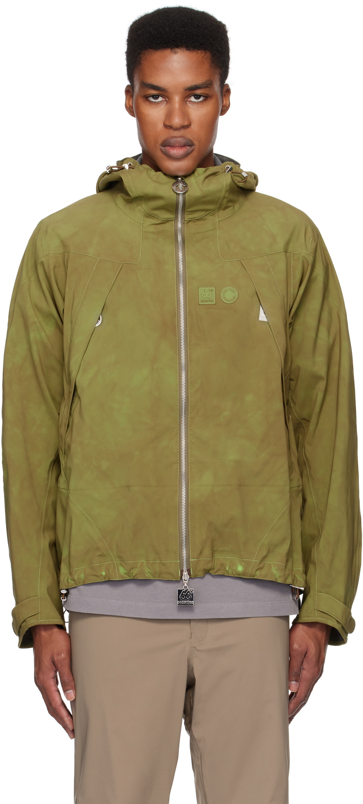 Charlie Constantinou Green & Brown 66°North Edition Dyed Jacket Charlie ...