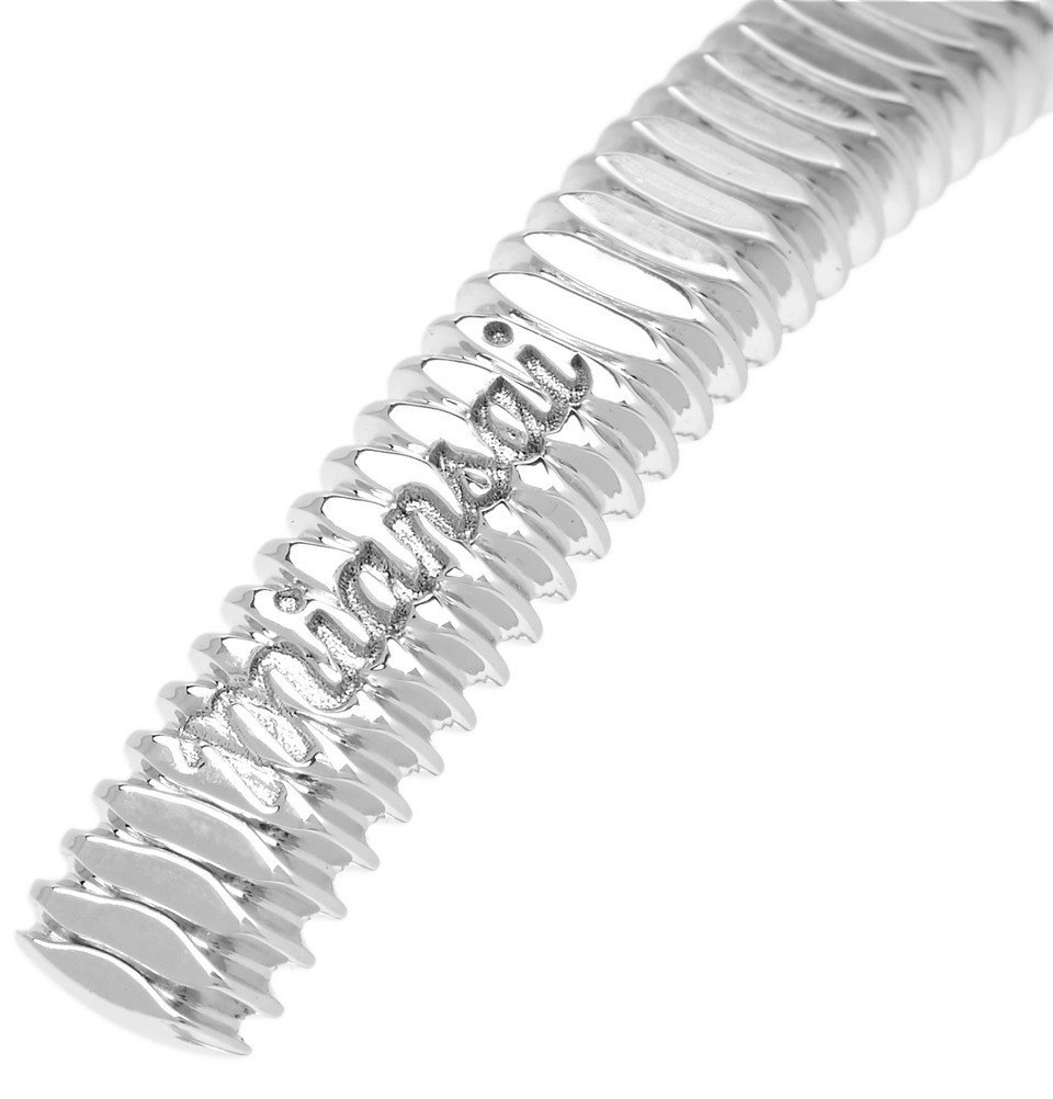 Miansai - Thread Rhodium-Plated Cuff - Men - Silver Miansai