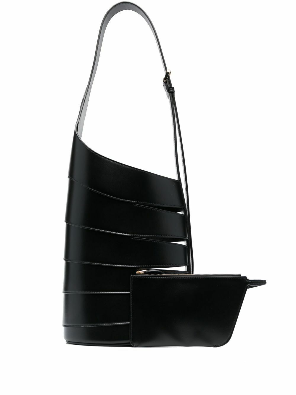 ALAÏA - Babel Leather Shoulder Bag ALAÏA