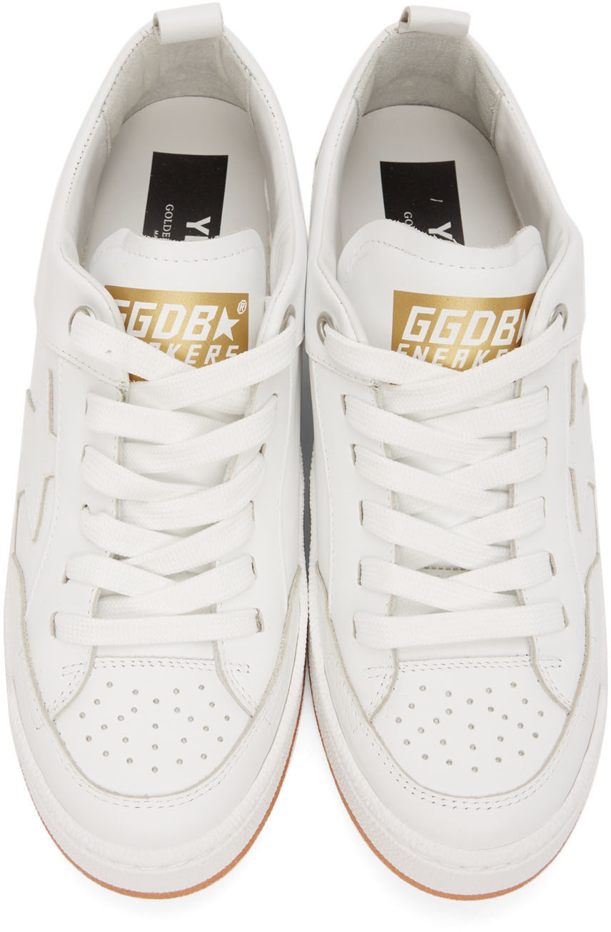 Golden Goose White Yeah Sneakers Golden Goose Deluxe Brand