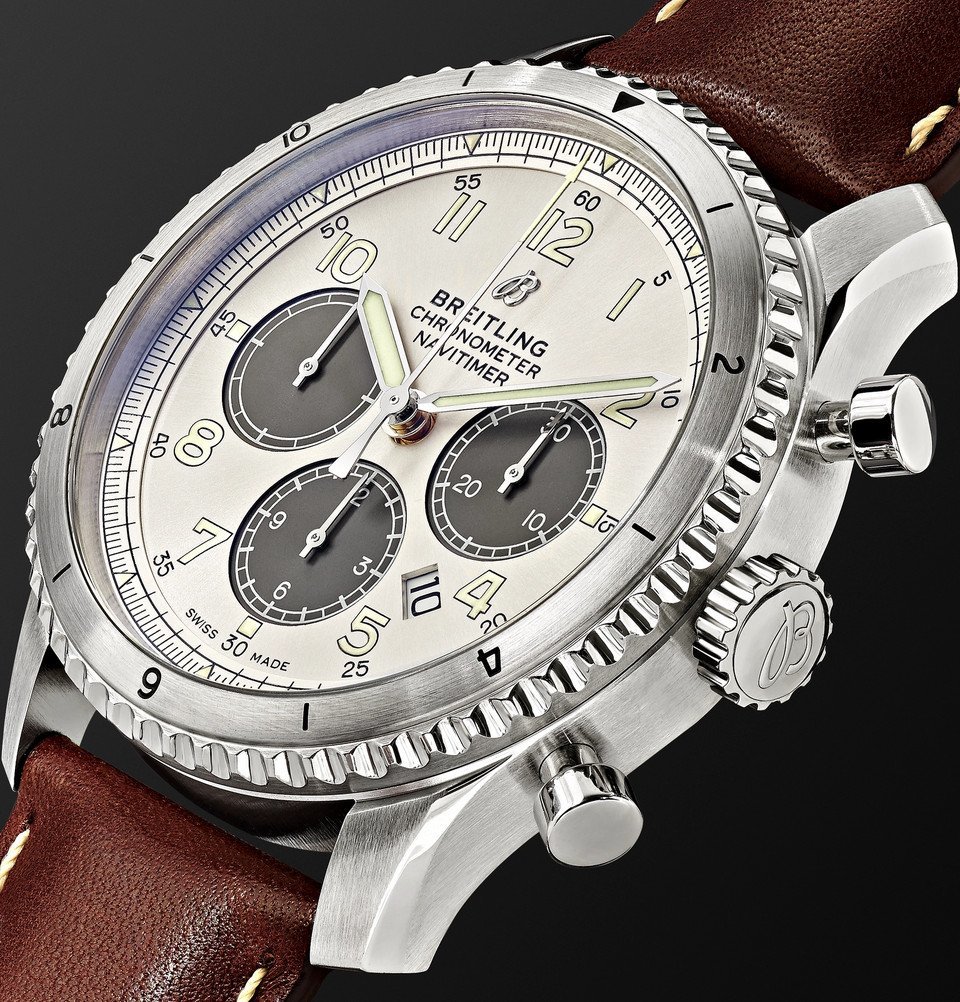 Breitling - Navitimer 8 B01 Chronograph 43mm Stainless Steel and ...