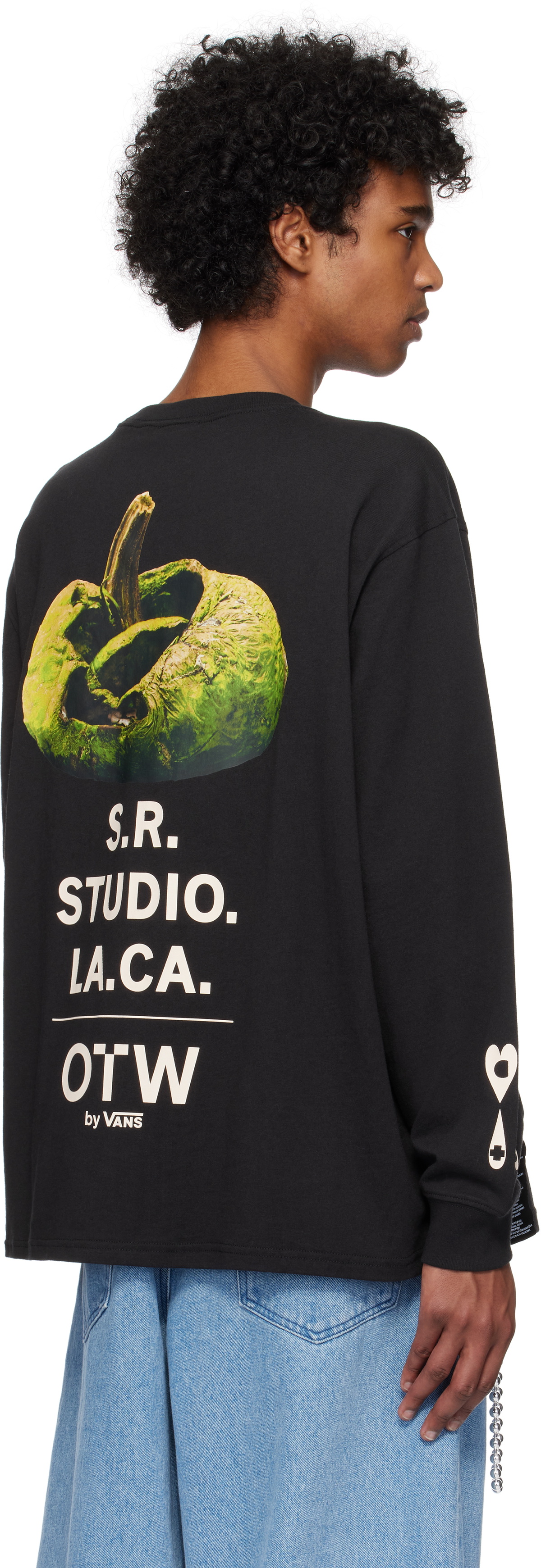 S.R. STUDIO. LA. CA. Black OTW by Vans Edition Acts Oversized Long ...